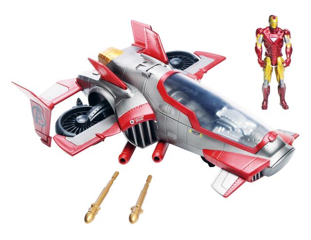 Avengers Stark Tek Battle Vehicle Firestrike Assault Jet | Raving Toy ...